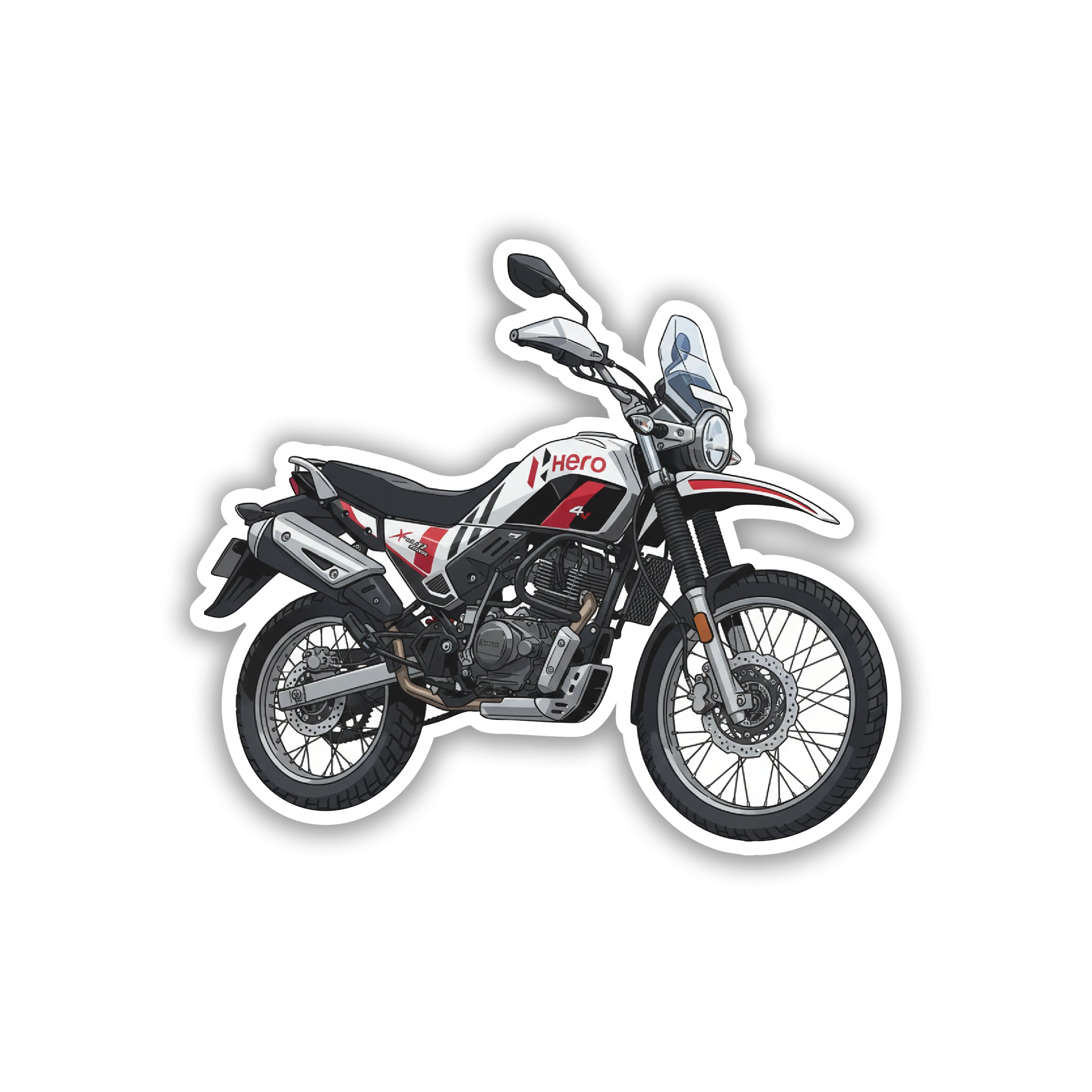 HERO XPULSE - GRAVITY BREAKER STICKER – STICKYFUNK PREMIUM STICKERS