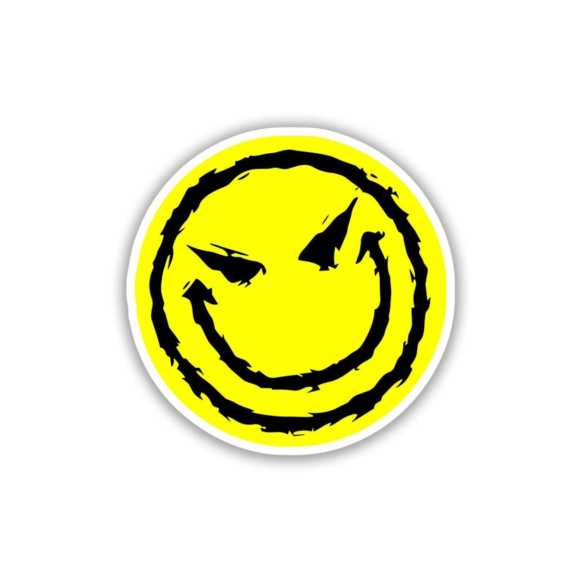 SMIRK RIOT STICKER – STICKYFUNK PREMIUM STICKERS