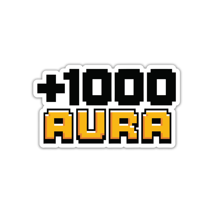 100% DONE & PIXELATED STICKER – STICKYFUNK PREMIUM STICKERS
